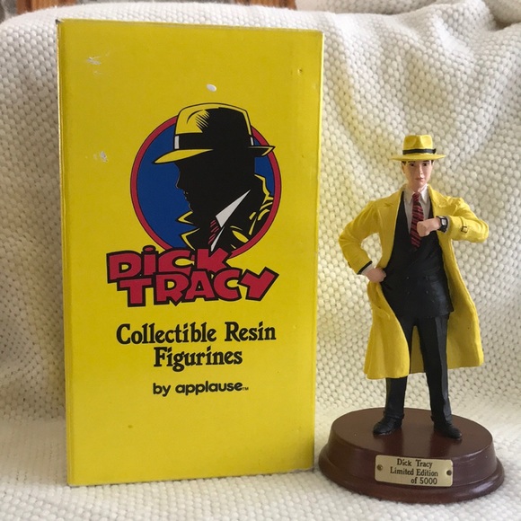 Applause | Other | Vintage Dock Tracy Collectible Resin Figurine By ...